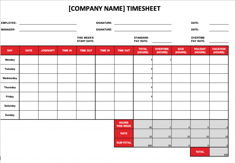 Cara Buat Timesheet Karyawan & Download Contohnya Gratis Cara Buat Timesheet Karyawan & Download Contohnya Gratis