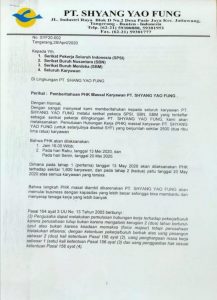 Contoh Surat PHK dan Cara Membuatnya - Gajihub Blog