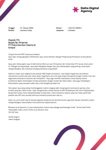 10 Contoh Cover Letter Yang Bisa di Unduh dan Bedanya dengan Resume