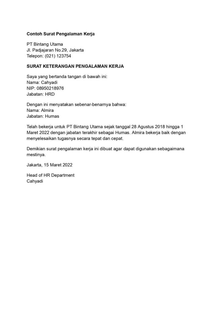 Surat Paklaring Kerja: Arti, Fungsi, Syarat hingga Templatenya ...