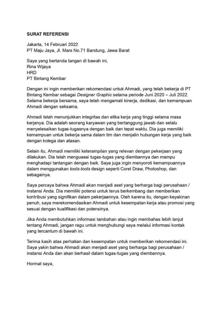 Surat Paklaring Kerja: Arti, Fungsi, Syarat hingga Templatenya ...