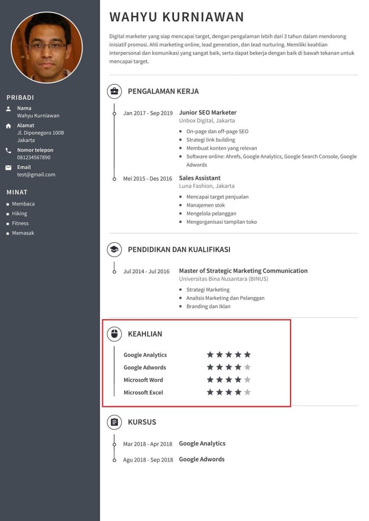 65 Contoh Keahlian dalam CV dan Cara Menulisnya dengan Benar