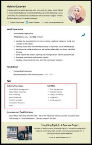 65 Contoh Keahlian dalam CV dan Cara Menulisnya dengan Benar