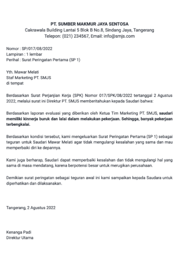 15 Contoh SP 1, SP 2, dan SP 3 dan Perbedaannya