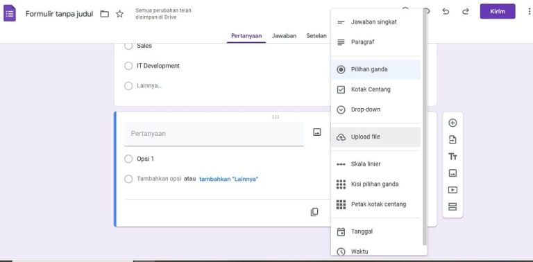 Tutorial Membuat Absensi Dengan Daftar Hadir Google Form
