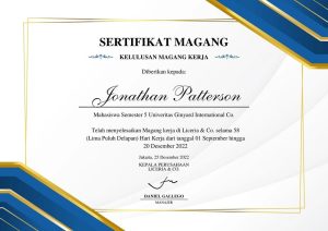 Sertifikat Magang: Pengertian, Cara Membuat, dan Contohnya