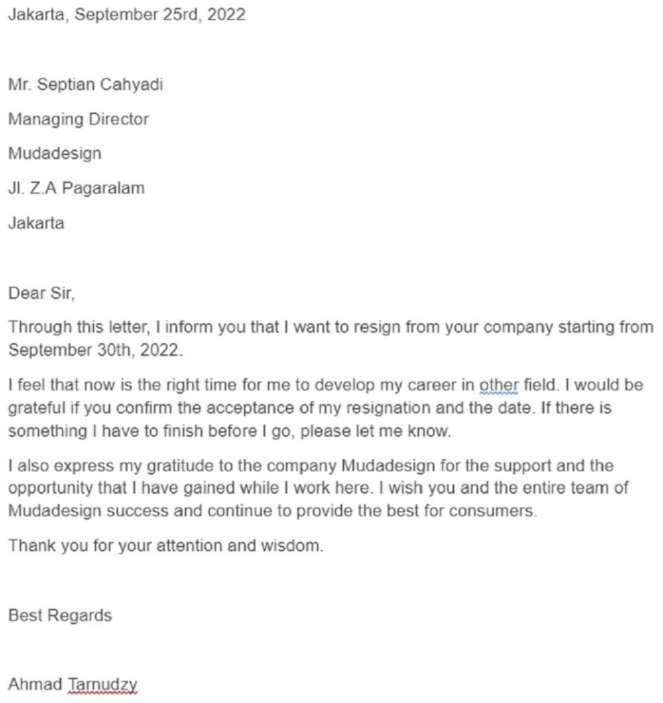 Surat Resign: Pengertian, Cara Membuat, dan Contohnya