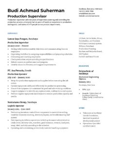 10 Contoh CV ATS dan Cara Membuatnya - Gajihub Blog