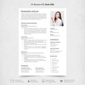 10 Contoh CV ATS dan Cara Membuatnya - Gajihub Blog