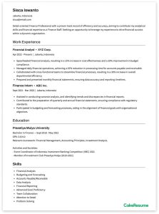 10 Contoh CV ATS dan Cara Membuatnya - Gajihub Blog