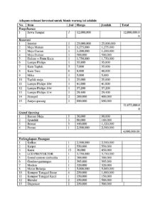 Contoh RAB dan Download Templatenya di Sini, Gratis! - Gajihub Blog