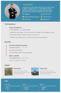 10 Contoh CV Mahasiswa dan Cara Membuatnya - Gajihub Blog