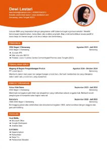 10 Contoh CV Lulusan SMA dan Tips Membuatnya - Gajihub Blog