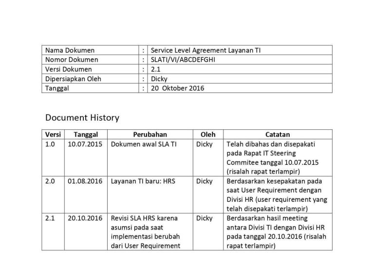 Service Level Agreement: Komponen, Cara Membuat, dan Contoh