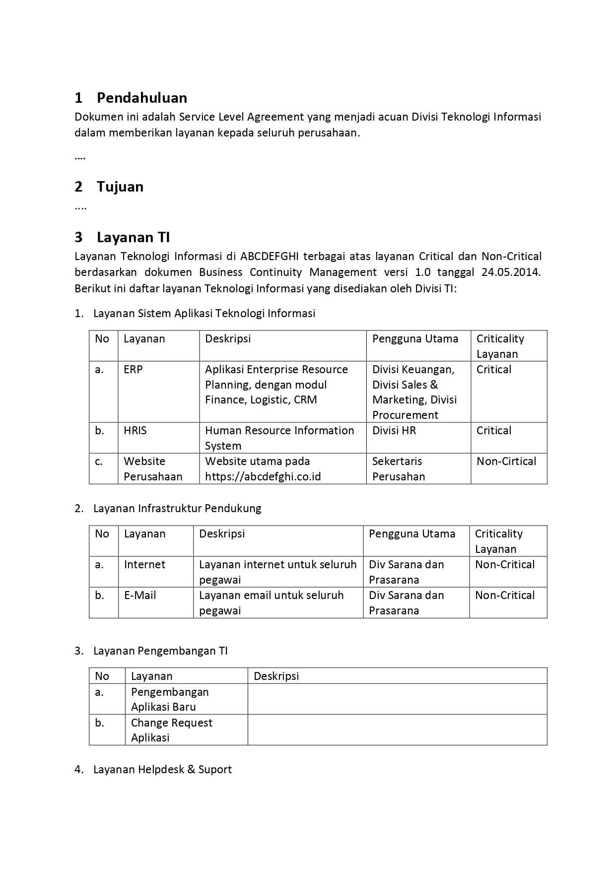 Service Level Agreement: Komponen, Cara Membuat, dan Contoh