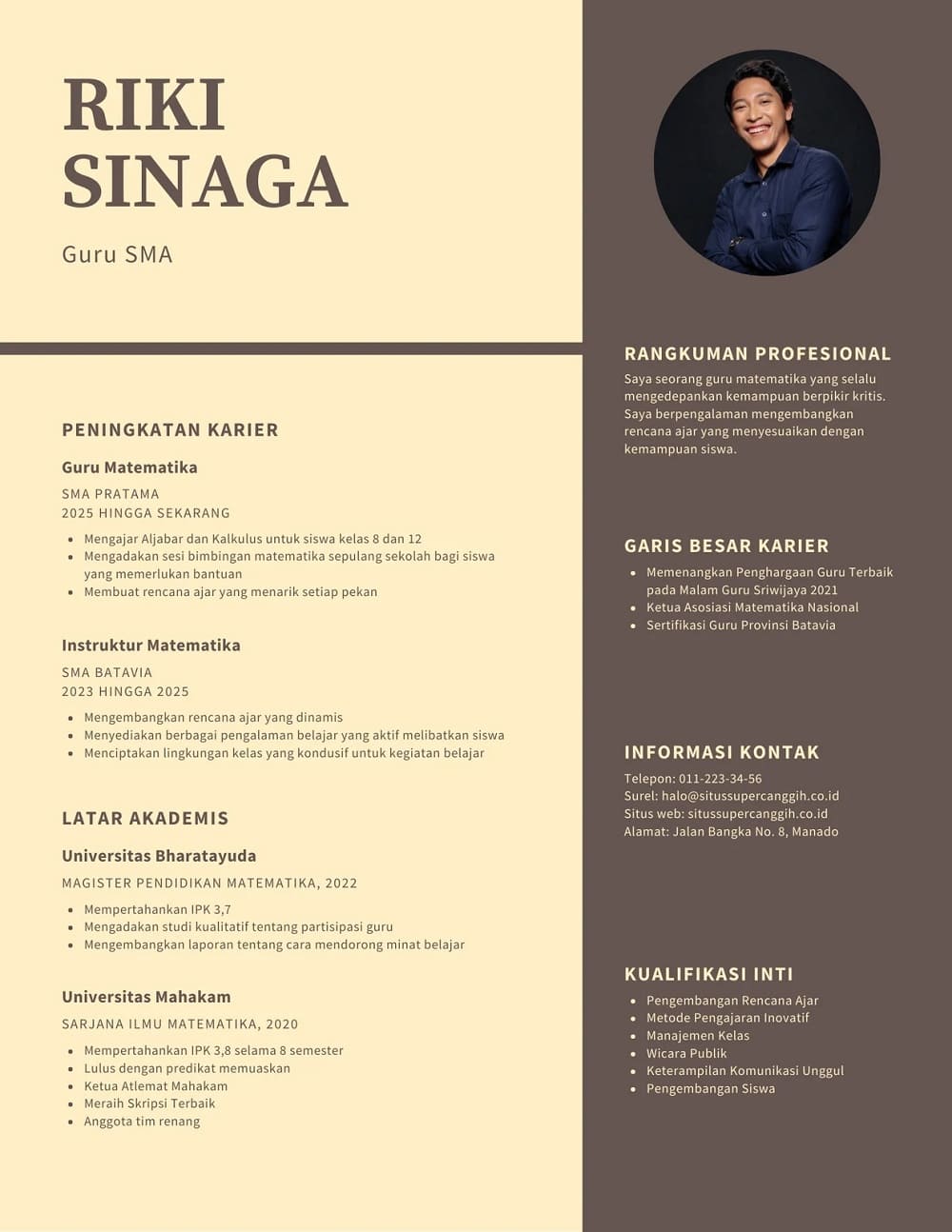 10 Cara Membuat CV di Canva Paling Mudah - Gajihub Blog