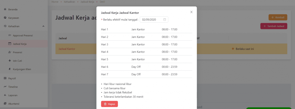 Software Aplikasi Absensi Online Gratis - GajiHub
