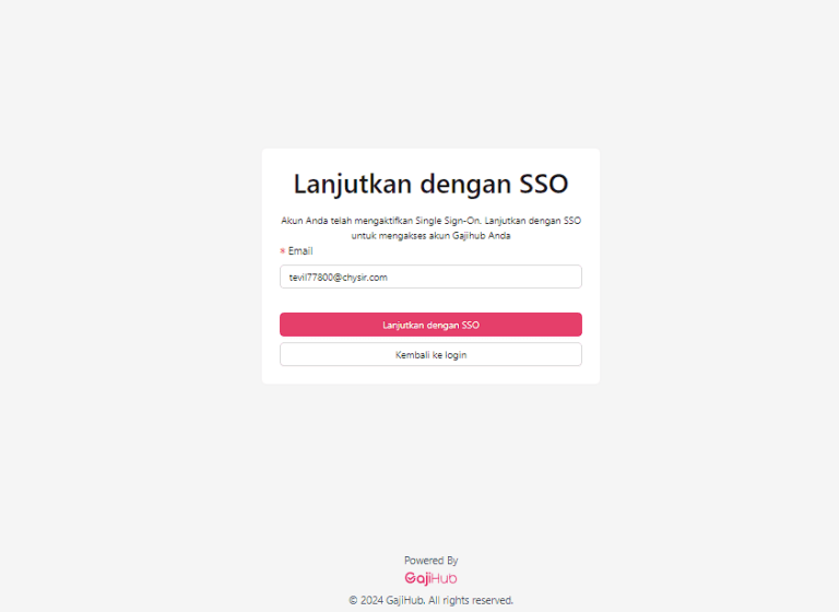 Cara Konfigurasi Login SSO Single Sign On - Software Payroll dan ...